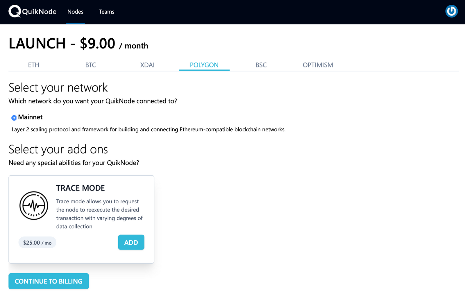 Polygon Is Now Live On Quicknode Api