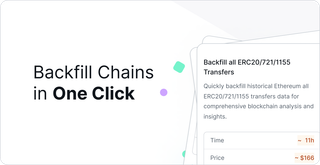 Introducing One-Click Backfills: Quickly and Cost-Effectively Backfill Blockchain Data